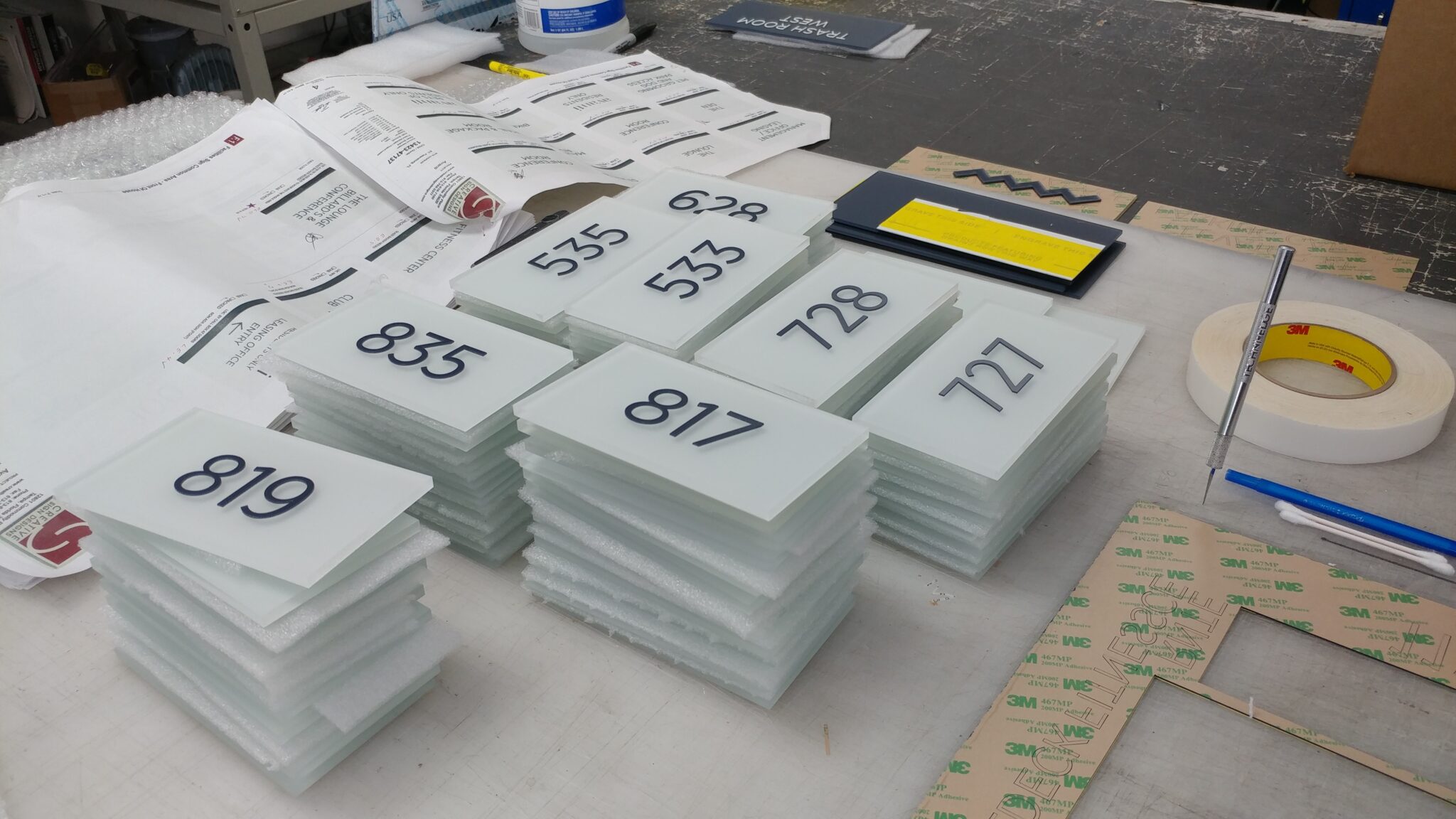 A Commercial Developer's Guide to Interior Signage | Creative Sign Designs