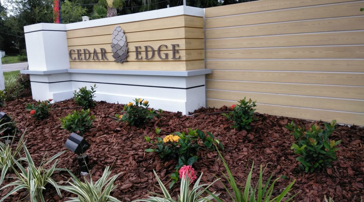 Residential Community Signage | Custom Metals & Decorative Covers