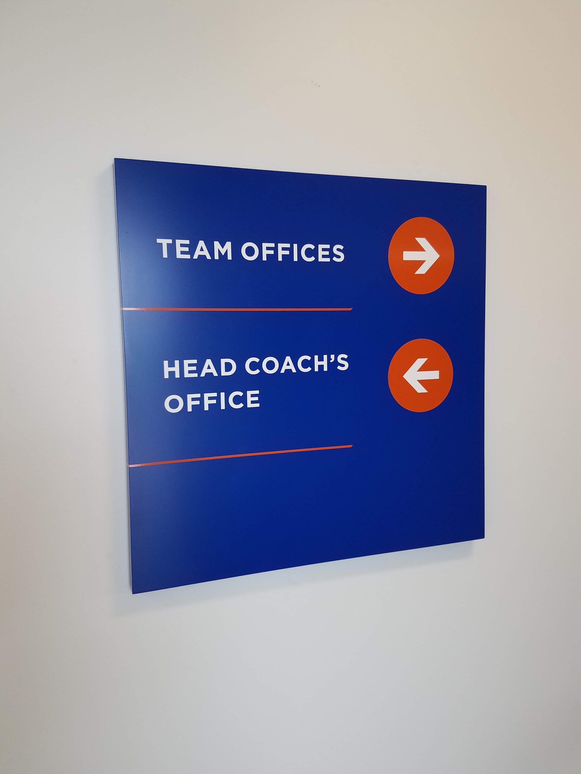 Sports Venue Signage & Wayfinding | Creative Sign Designs